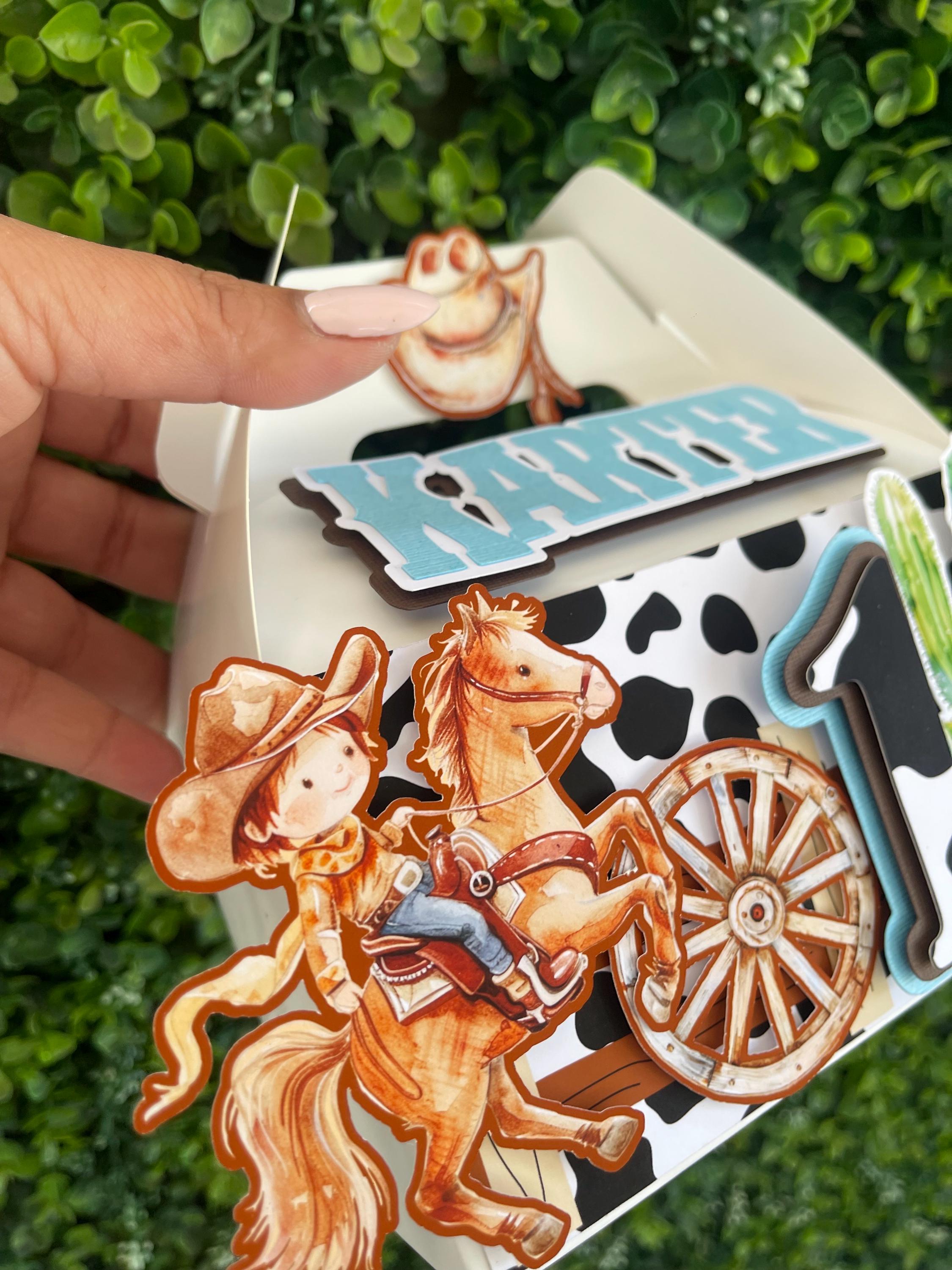 Rodeo Party Favor Box, Rodeo Birthday Decorations, Rodeo Birthday Theme ...