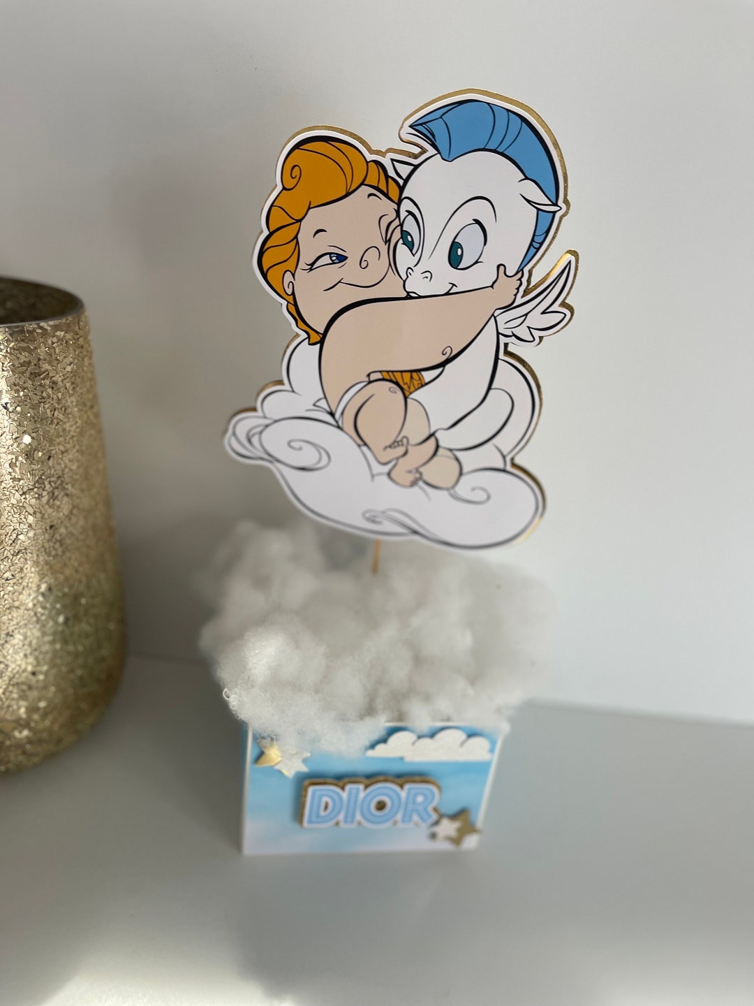 Baby Hercules Centerpieces, Baby Hercules Birthday Decorations, Baby ...
