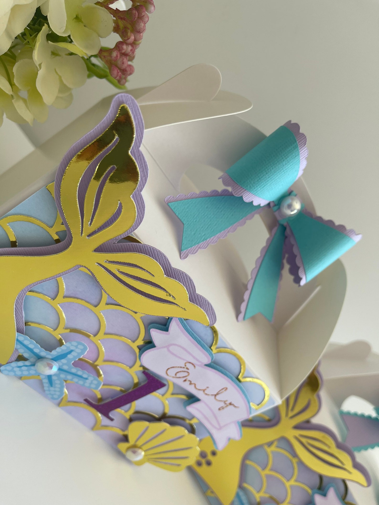 Mermaids Party Favor Box Mermaids Birthday Decorations - Etsy