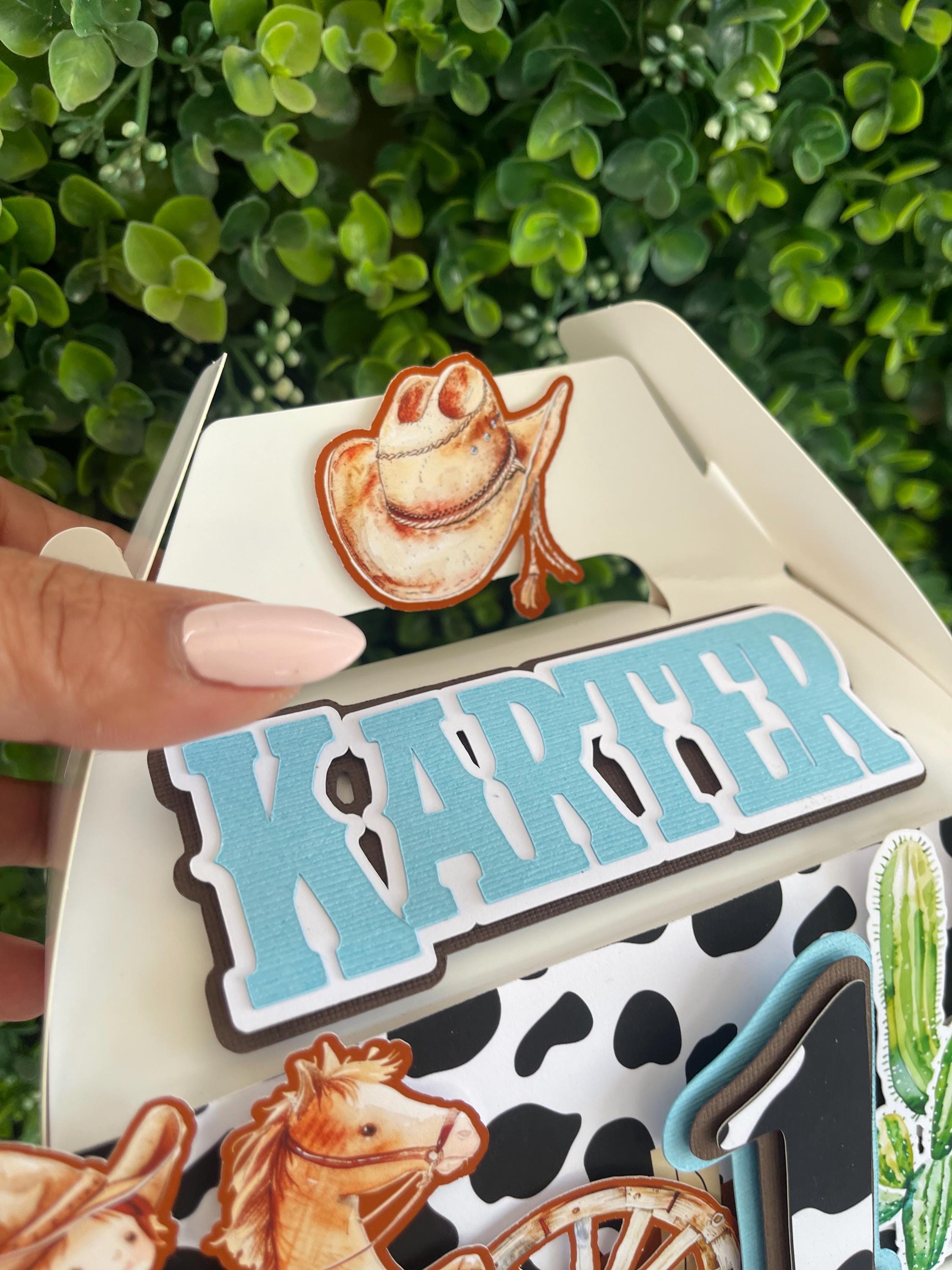 Rodeo Party Favor Box, Rodeo Birthday Decorations, Rodeo Birthday Theme ...