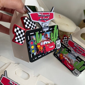 Cars Party Favor Box, Cars Goody Box, Cars Party Decorations, Cars ...
