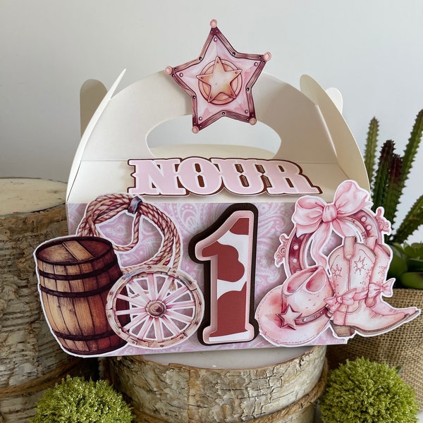 Rodeo Party Theme Box - Etsy