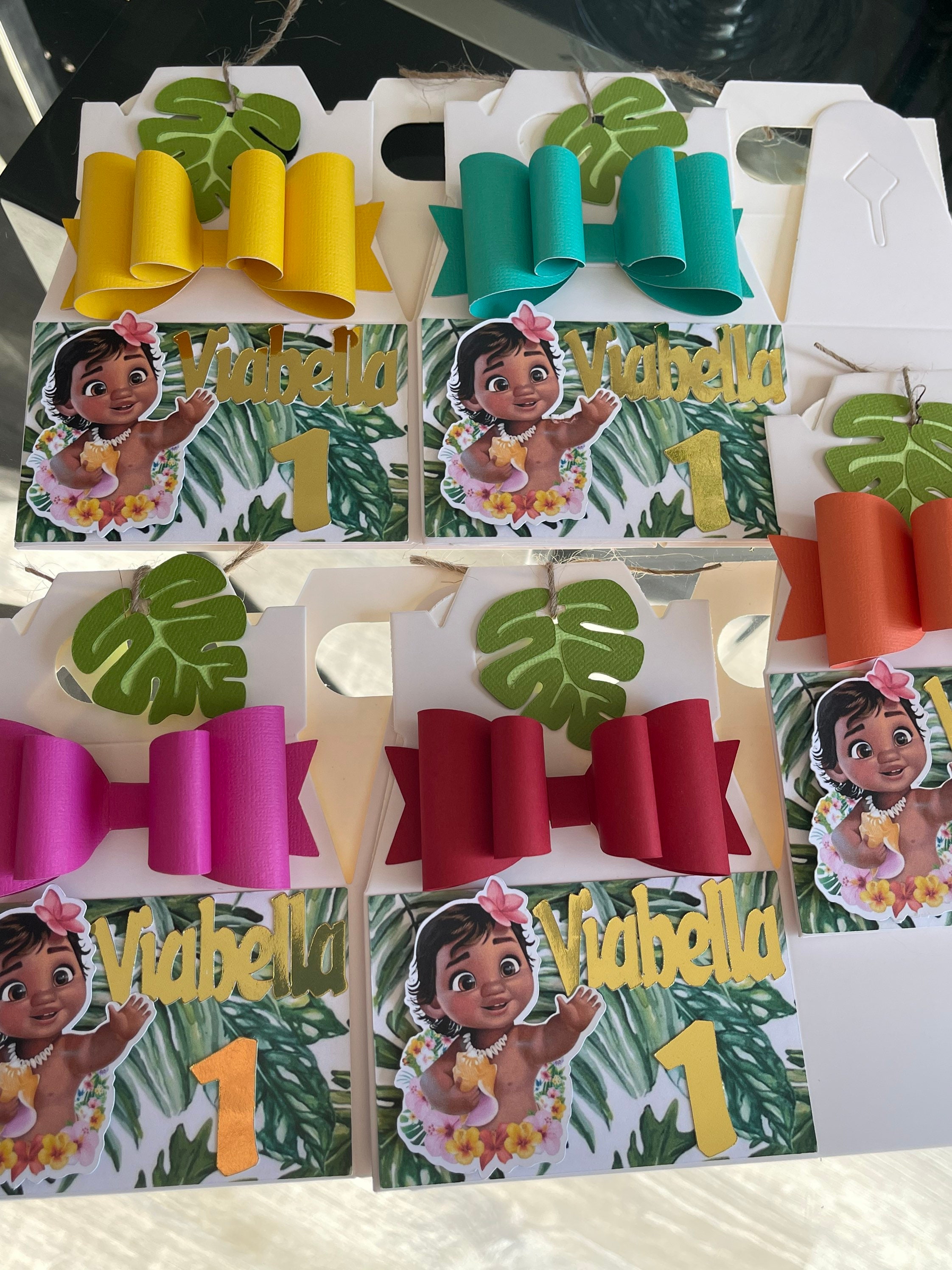 Moana Party Favor Moana Goody Box Moana Birthday | Etsy