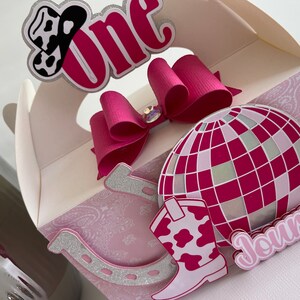 Rodeo Disco Party Favor Box, Rodeo Disco Birthday Decorations, Rodeo ...