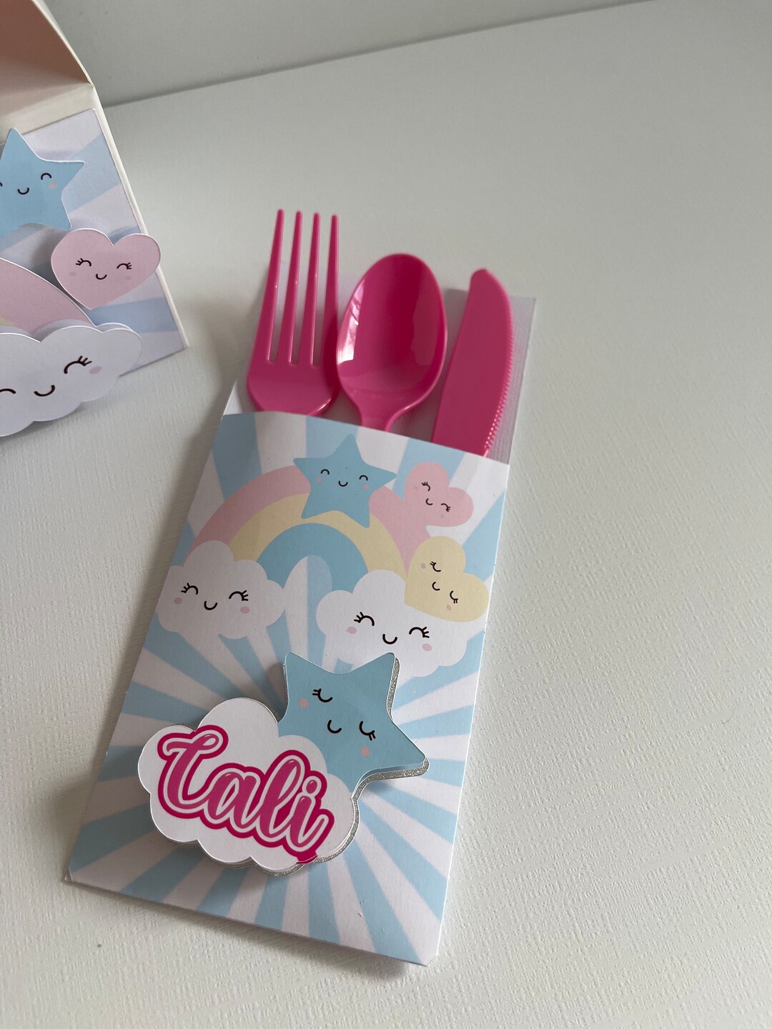 Cloud 9 Birthday Utensils, Cloud 9 Birthday Decorations, Cloud 9 Party ...
