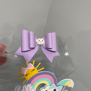 Rainbow Party Favor Box, Sunshine Party Favor, Rainbow Treat Box ...