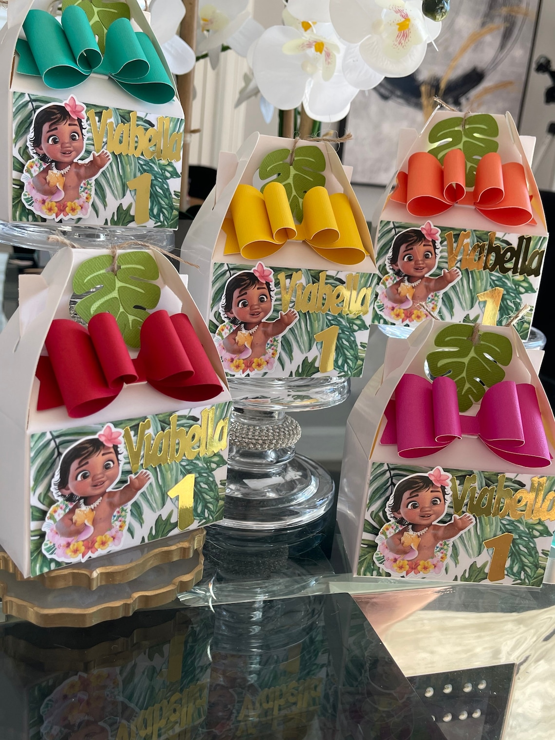 Moana Party Favor, Moana Goody Box, Moana Birthday Decorations, Moana ...