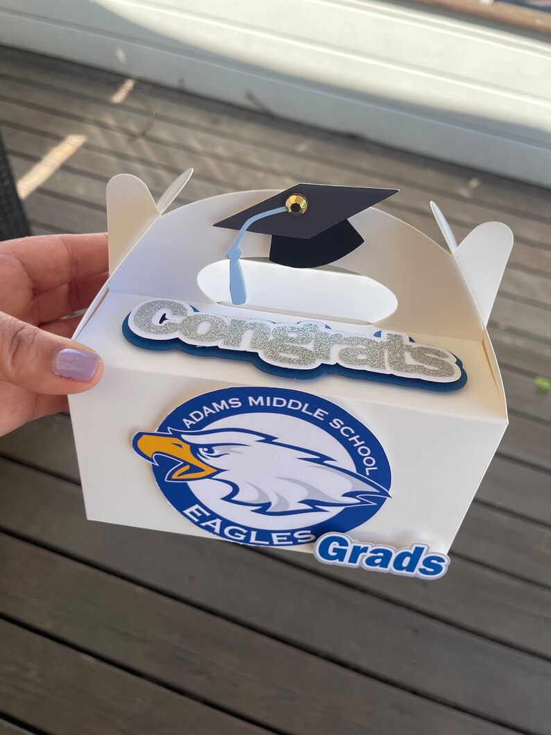 Graduation Party Favor Box, Graduation Treat, Graduation Party ...