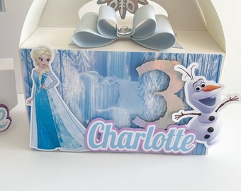 Frozen Party Favor Box - Etsy