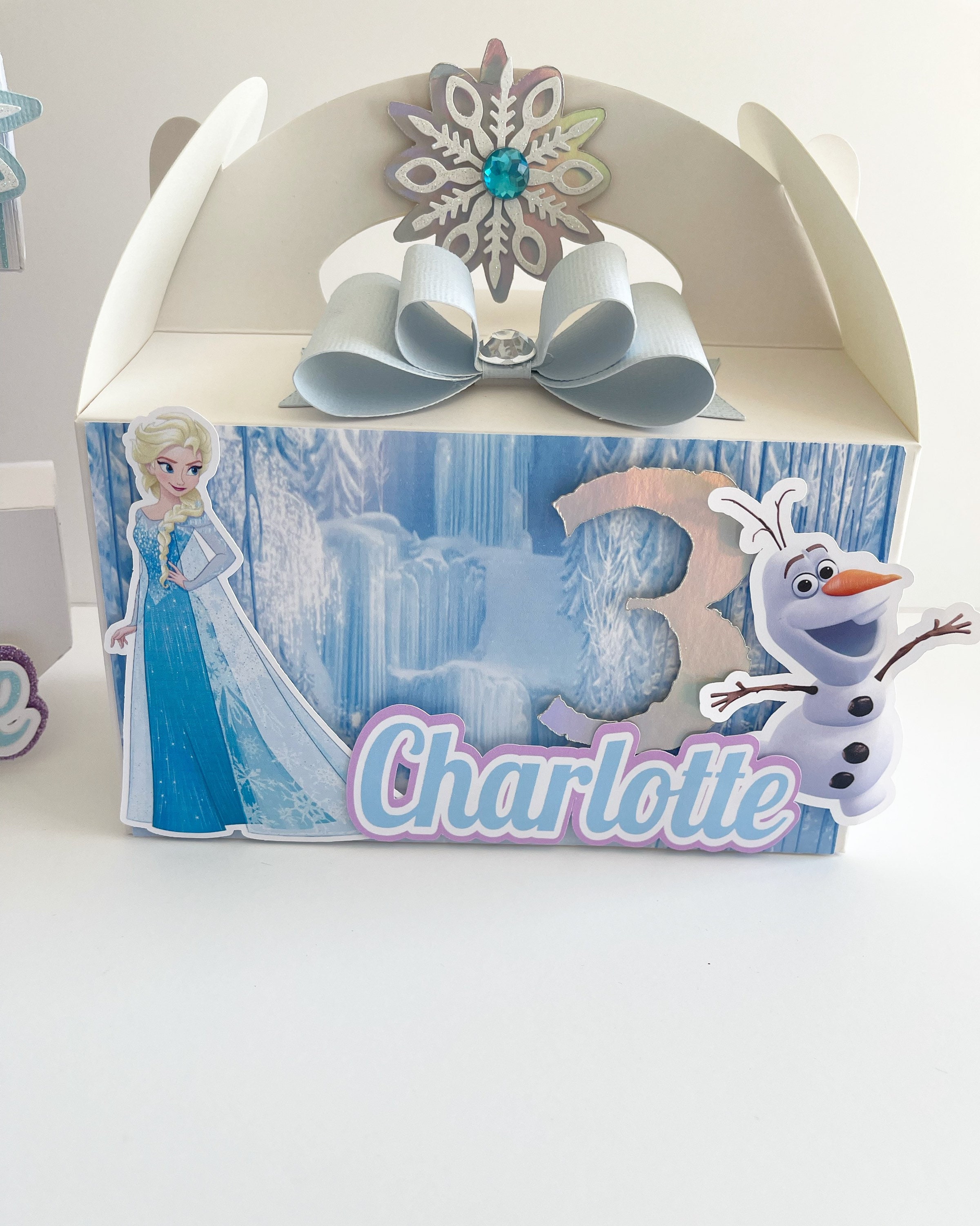 Frozen Party Favor Boxes