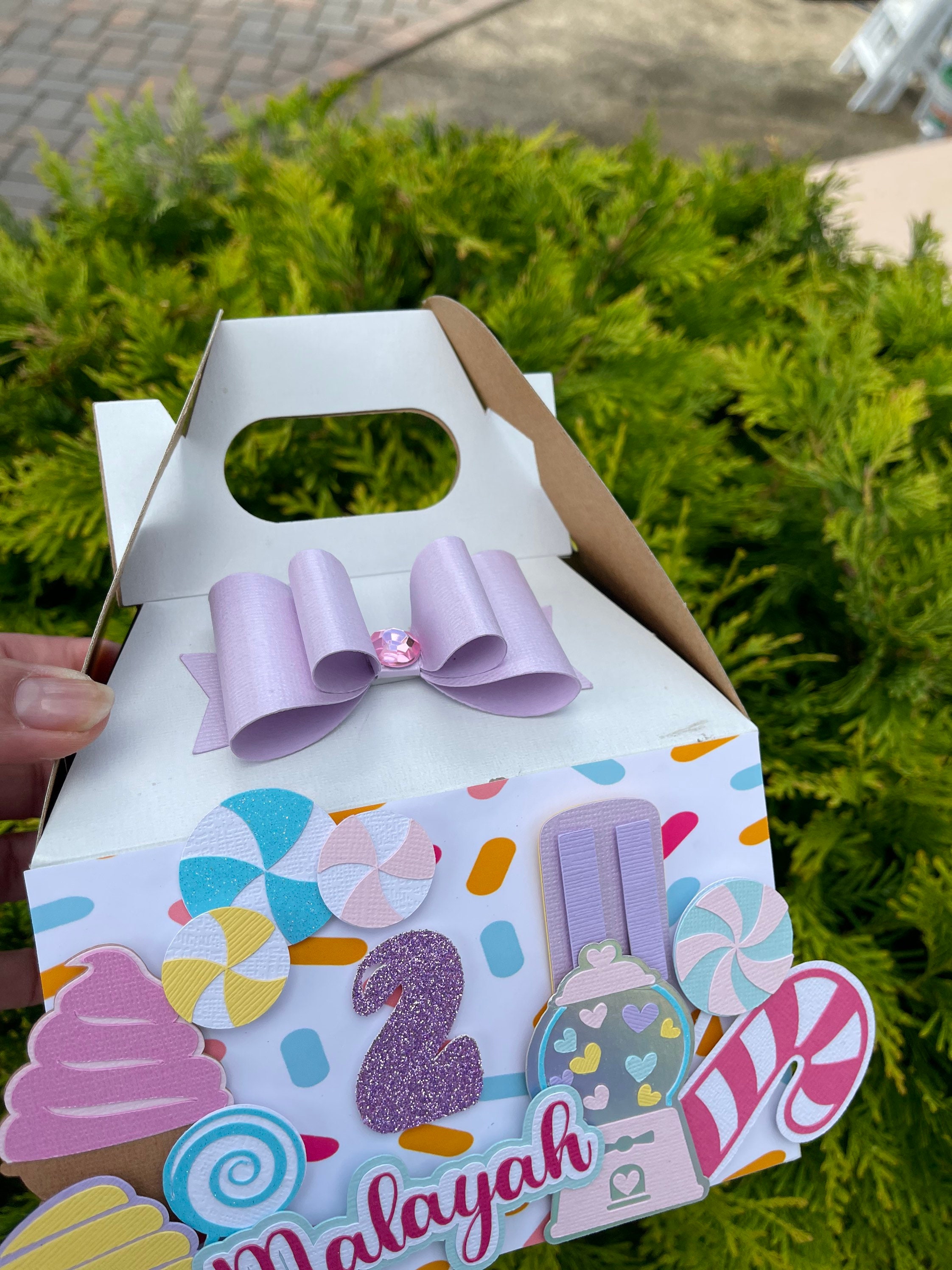 Candy Land Party Favor Box Candy Land Birthday Box Candy Land - Etsy