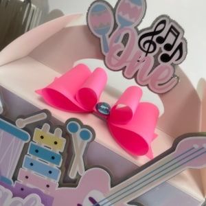 Music Birthday Decorations, Music Party Favor Box, Music Instruments ...