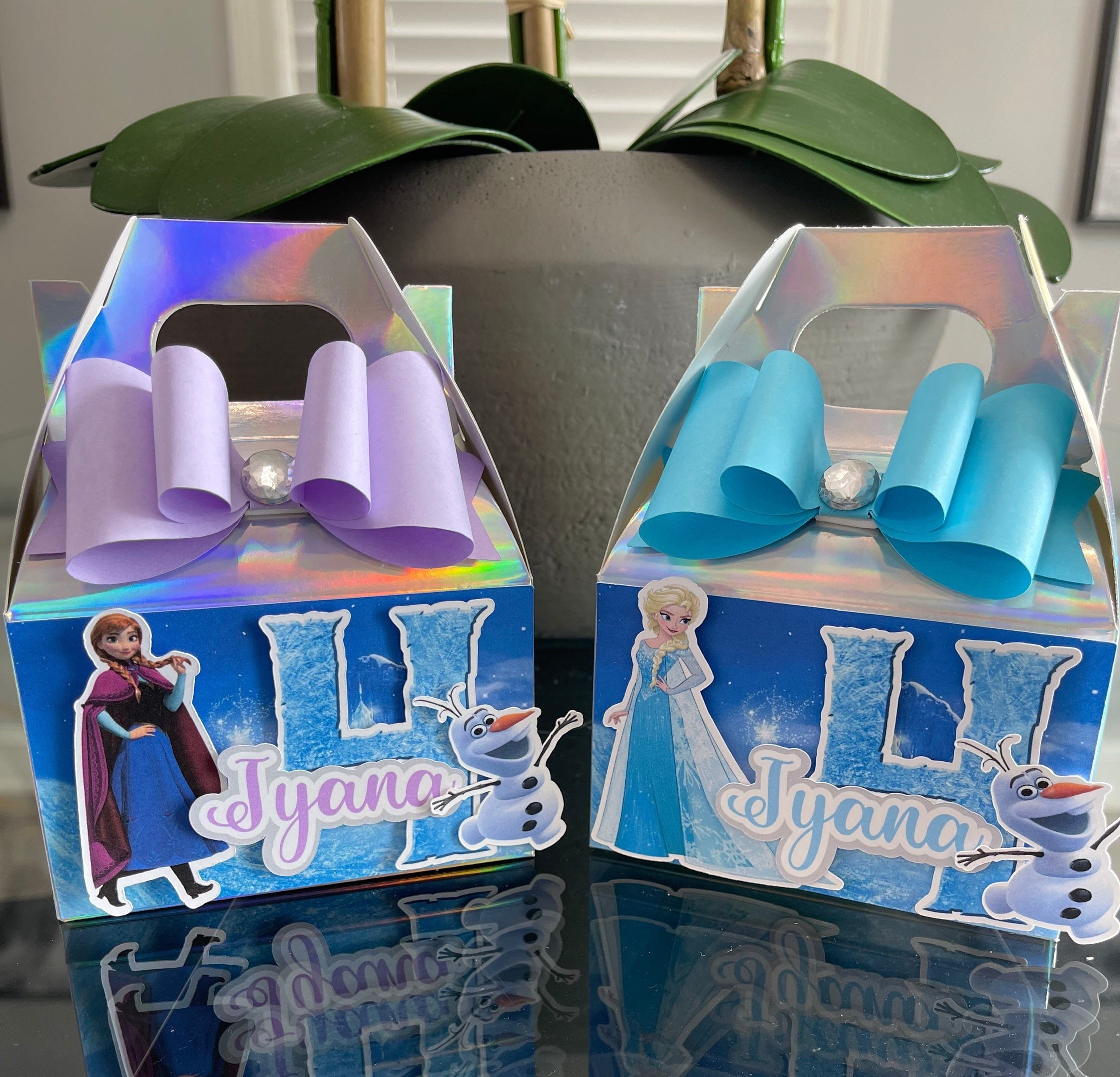 Frozen Party Favor Boxes