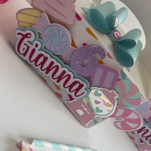 Candy Land Party Favor Box, Candy Land Birthday Decorations, Candy Land ...