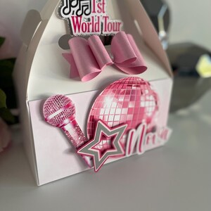 Concert Party Favor Box, Concert Birthday Theme, Concert Birthday ...