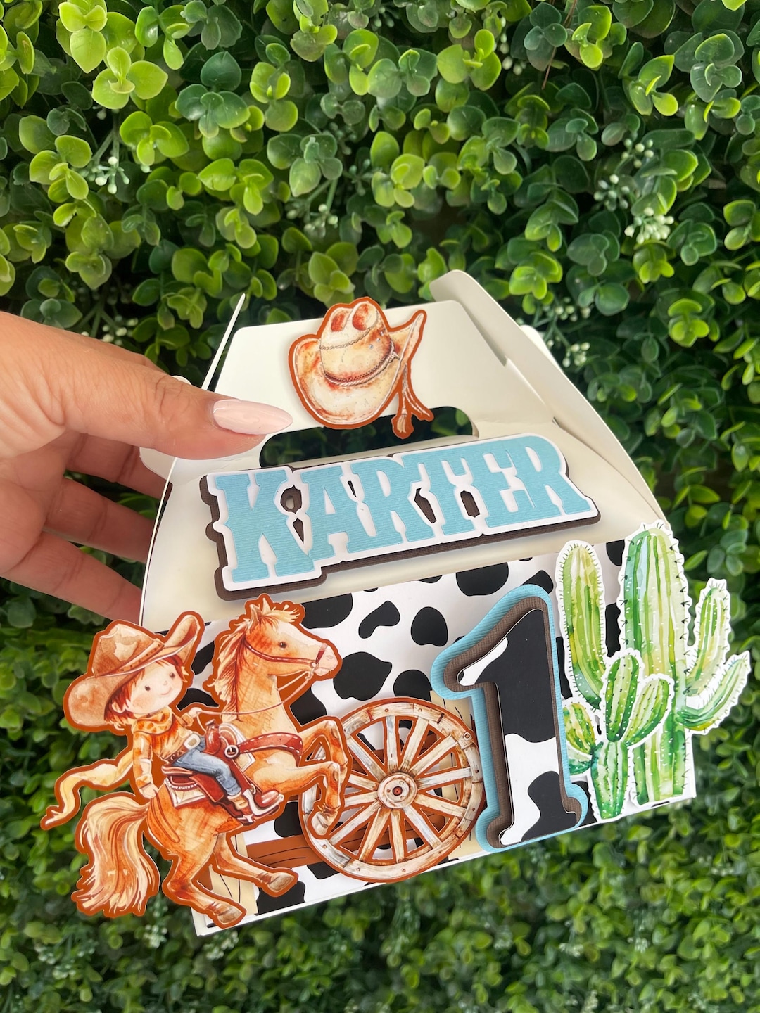 Rodeo Party Favor Box, Rodeo Birthday Decorations, Rodeo Birthday Theme ...