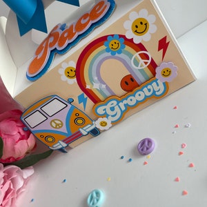 Groovy Party Favor Box, Groovy Treat Box, Two Groovy Birthday Box, One ...