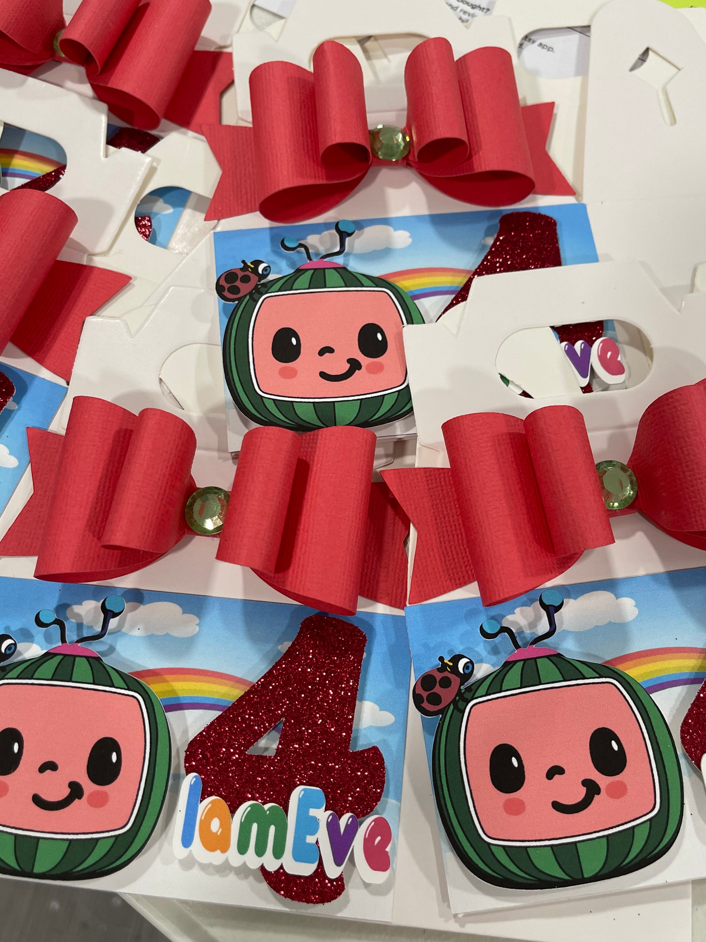 Cocomelon party favor box Cocomelon goody box Cocomelon party | Etsy México