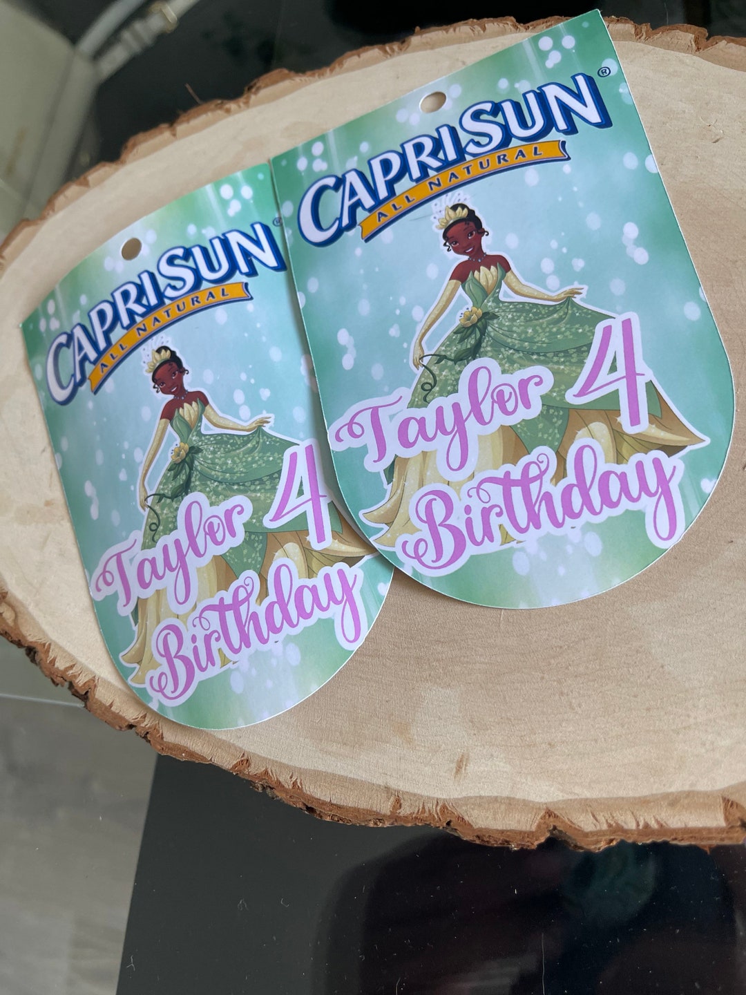 Capri Sun Labels Tiana Capri Sun Labels Princesses Tiana Capri Sun ...