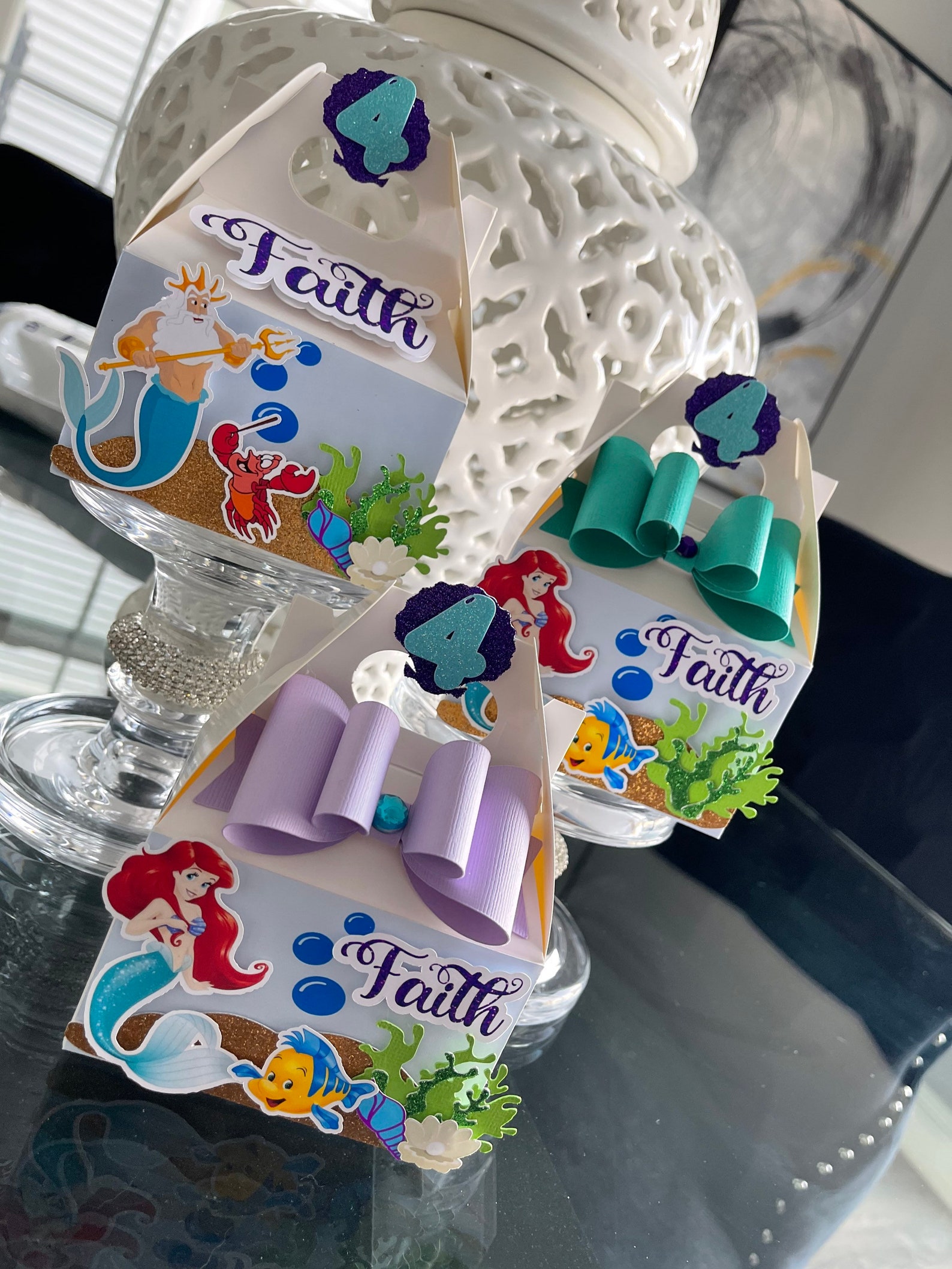 Princess Ariel Party Favor Box the Little Mermaid Party Favor - Etsy