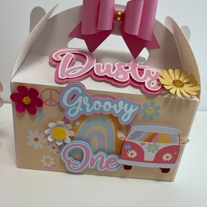 Groovy Party Favor Box, Groovy Treat Box, Two Groovy Birthday Box, One ...