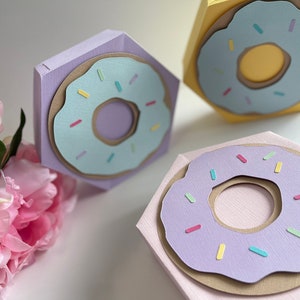 Donut Party Box, Donuts Birthday Treat, Donuts Party Favor, Donuts ...