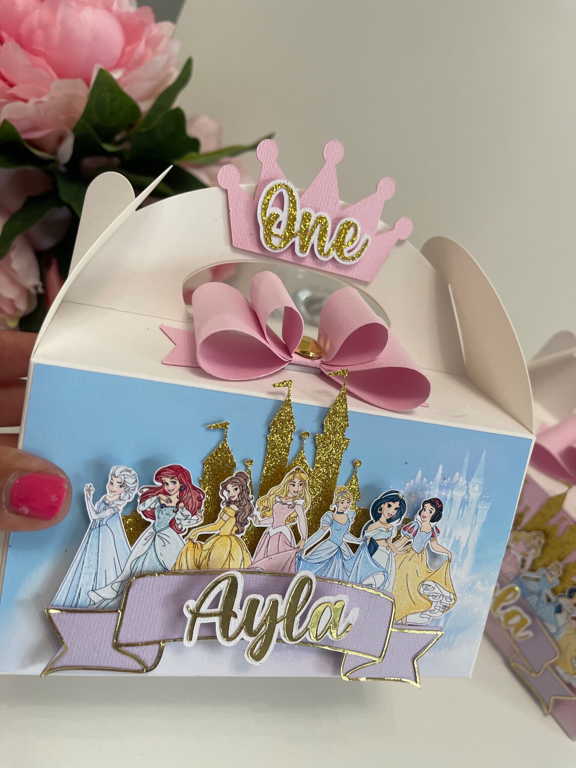 Princess Party Favor, Princess Birthday Decorations, Princess Birthday ...