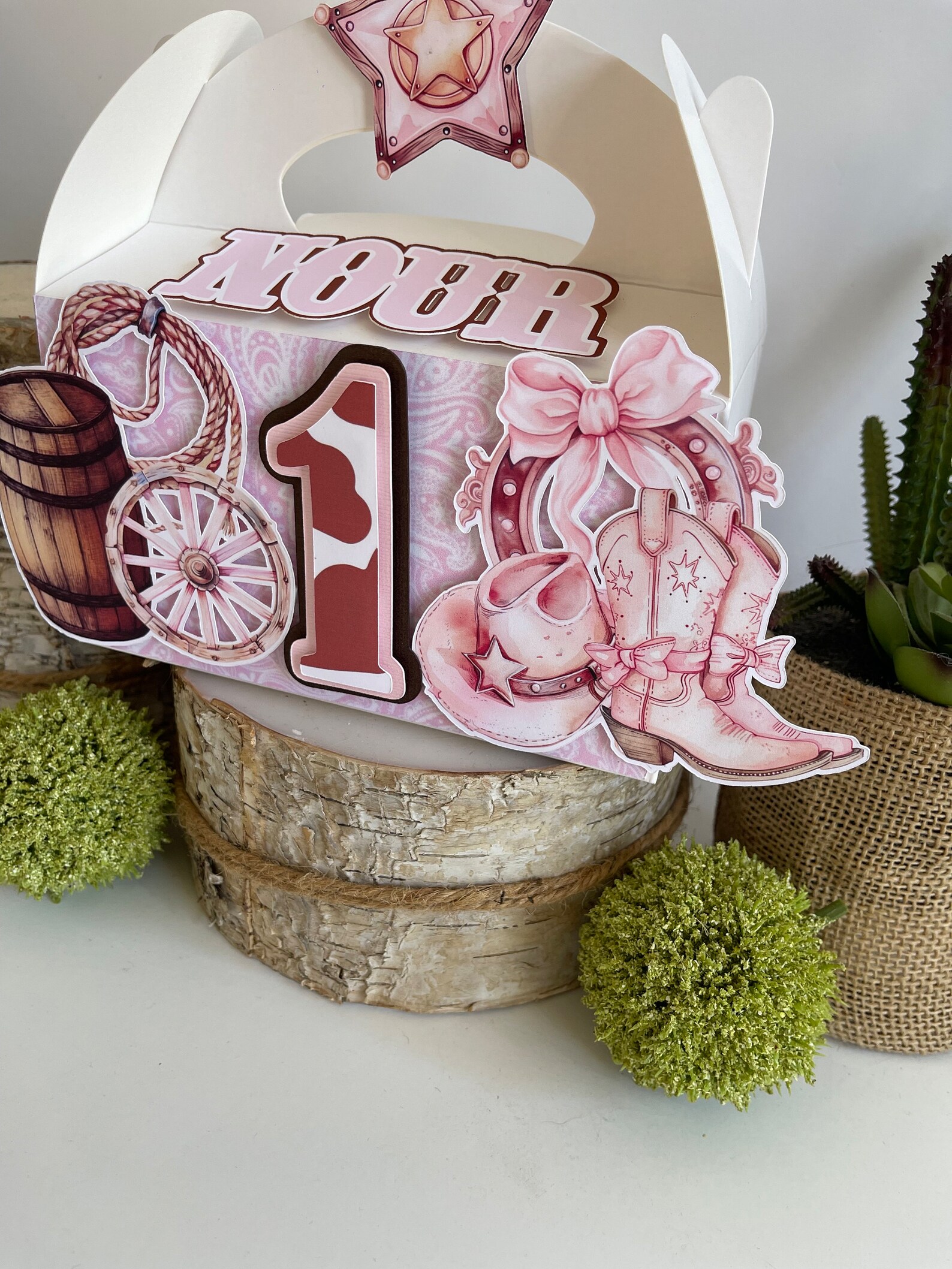 Rodeo Party Favor Box, Rodeo Birthday Decorations, Rodeo Birthday Theme ...