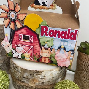 Farm Party Favor, Farm Birthday Decorations, Farm Birthday Theme, Farm ...