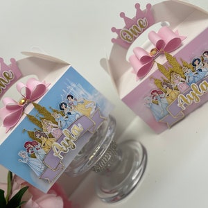 Princess Party Favor, Princess Birthday Decorations, Princess Birthday ...