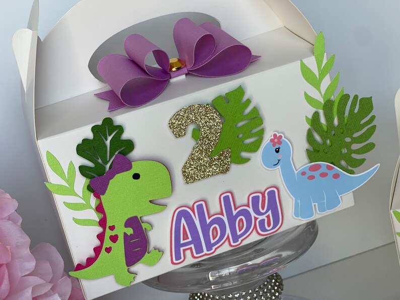 Rex Party Favor Box Dinosaur Treat Box Rex Birthday Dinosaur - Etsy