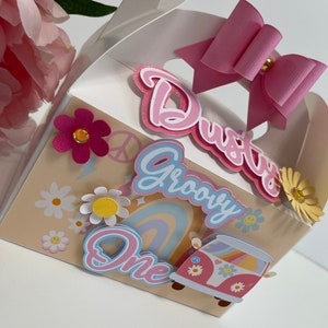 Groovy Party Favor Box, Groovy Treat Box, Two Groovy Birthday Box, One ...