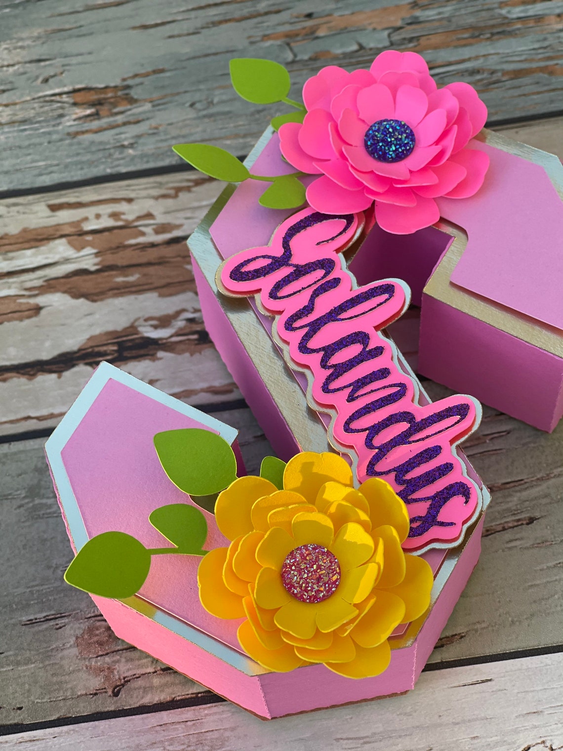 3D Letter 3D Letter Birthday Decor 3D Letter Party Decorations - Etsy