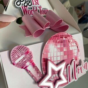 Concert Party Favor Box, Concert Birthday Theme, Concert Birthday ...