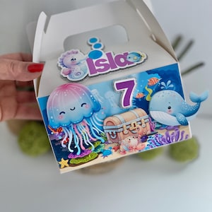 Under the Sea Party Favor Box, Under the Sea Birthday Decorations ...