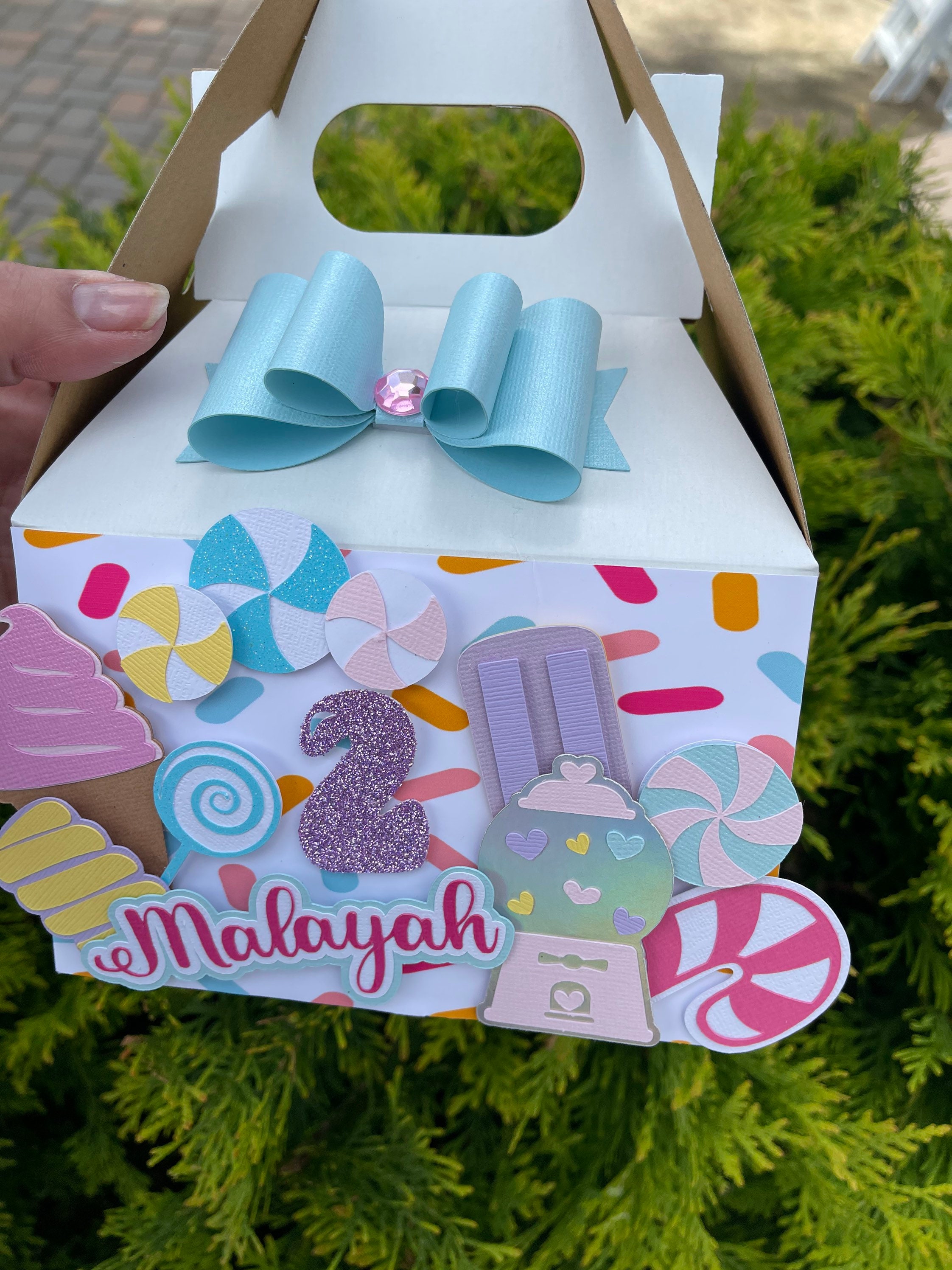 Candy Land Party Favor Box Candy Land Birthday Box Candy Land - Etsy