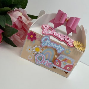 Groovy Party Favor Box, Groovy Treat Box, Two Groovy Birthday Box, One ...