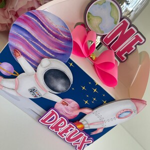 Astronaut Party Favor Box, Astronaut Birthday Theme, Astronaut Birthday ...