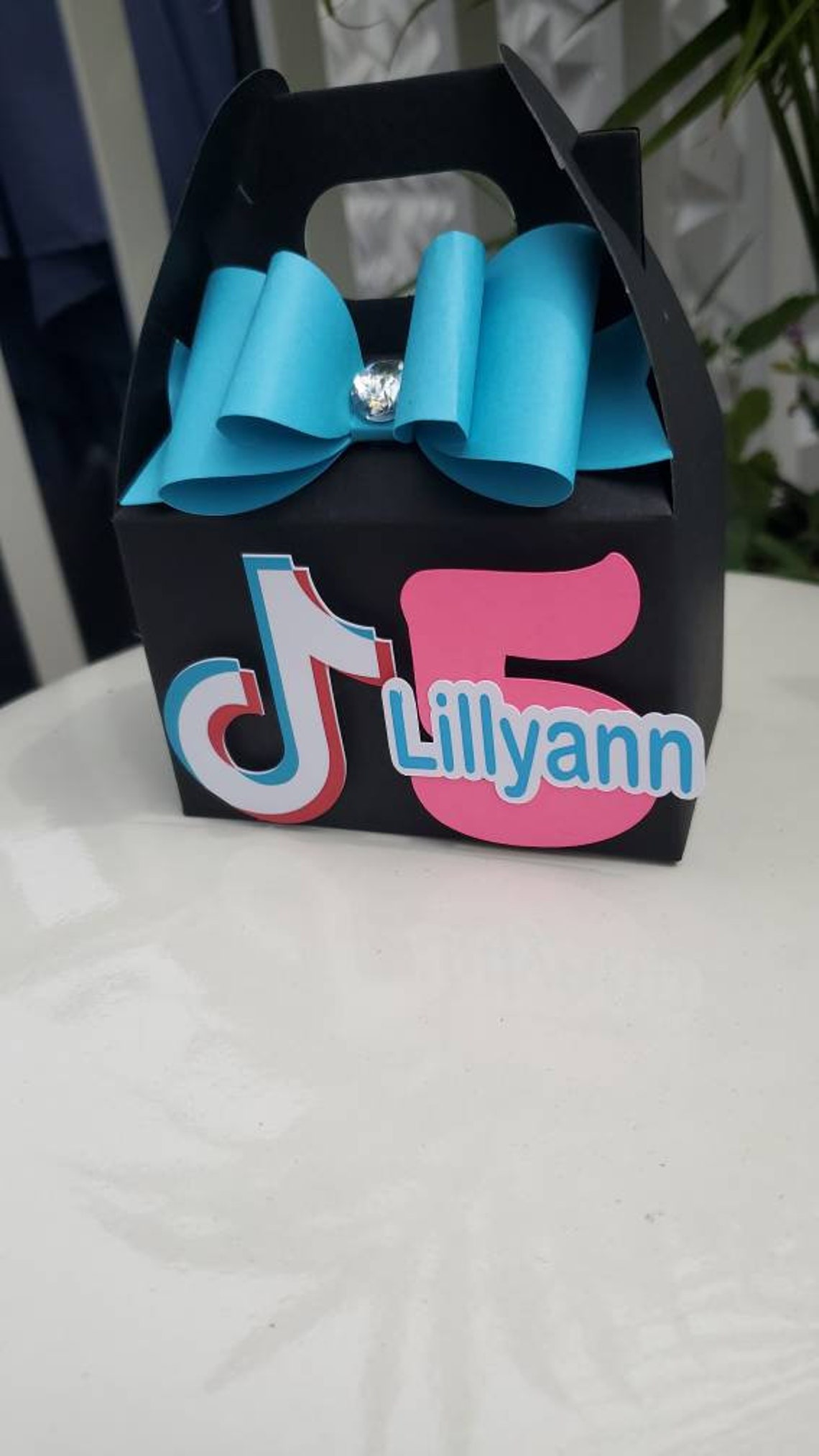 Tik Tok party favor box Tik Tok birthday box Tik Tok goody | Etsy