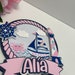 Nautical Cake Topper Sailor Cake Topper Girls Nautical Cake Topper Girl ...