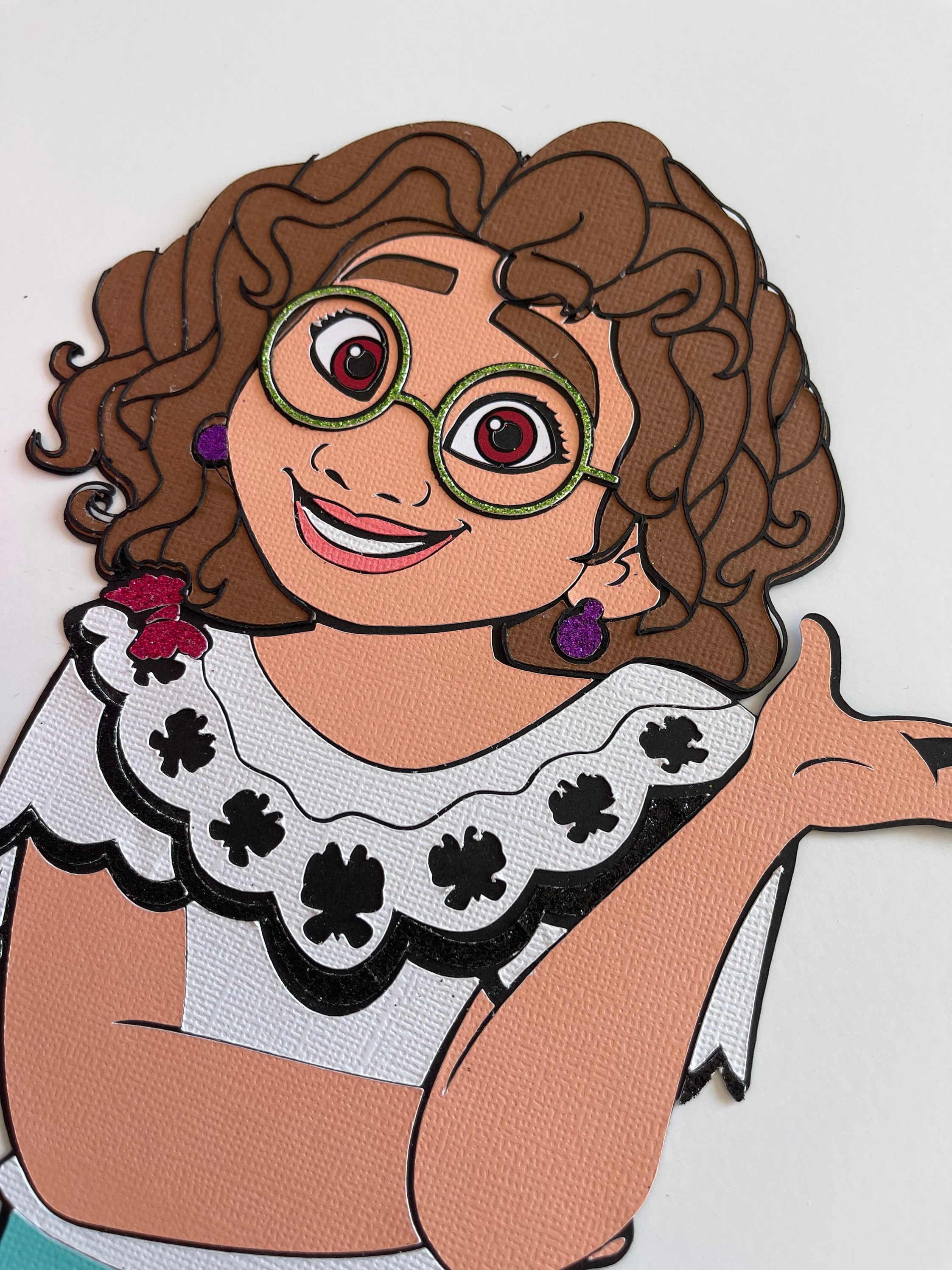 Maribel Cutouts Encanto Characters Cutouts Encanto Centerpiece Maribel ...