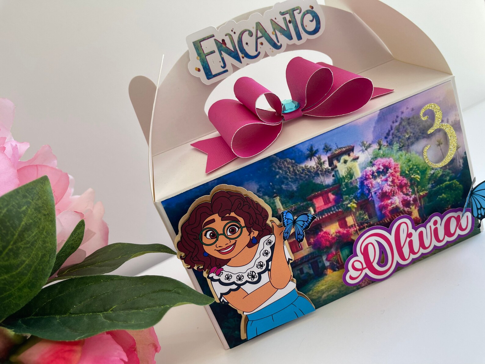 Encanto Party Favor Box Encanto Treat Box Maribel Party - Etsy