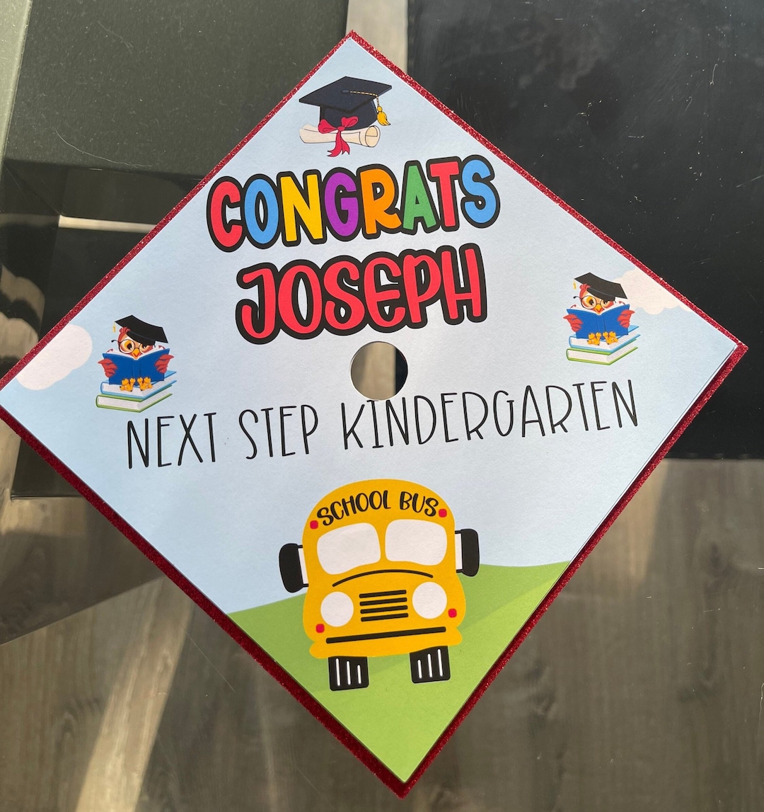 Kindergarten Graduation Cap, Preschool Graduation Cap, Kindergarten ...