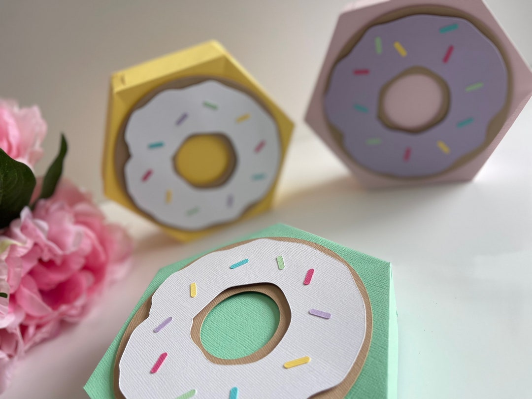 Donut Party Box, Donuts Birthday Treat, Donuts Party Favor, Donuts ...