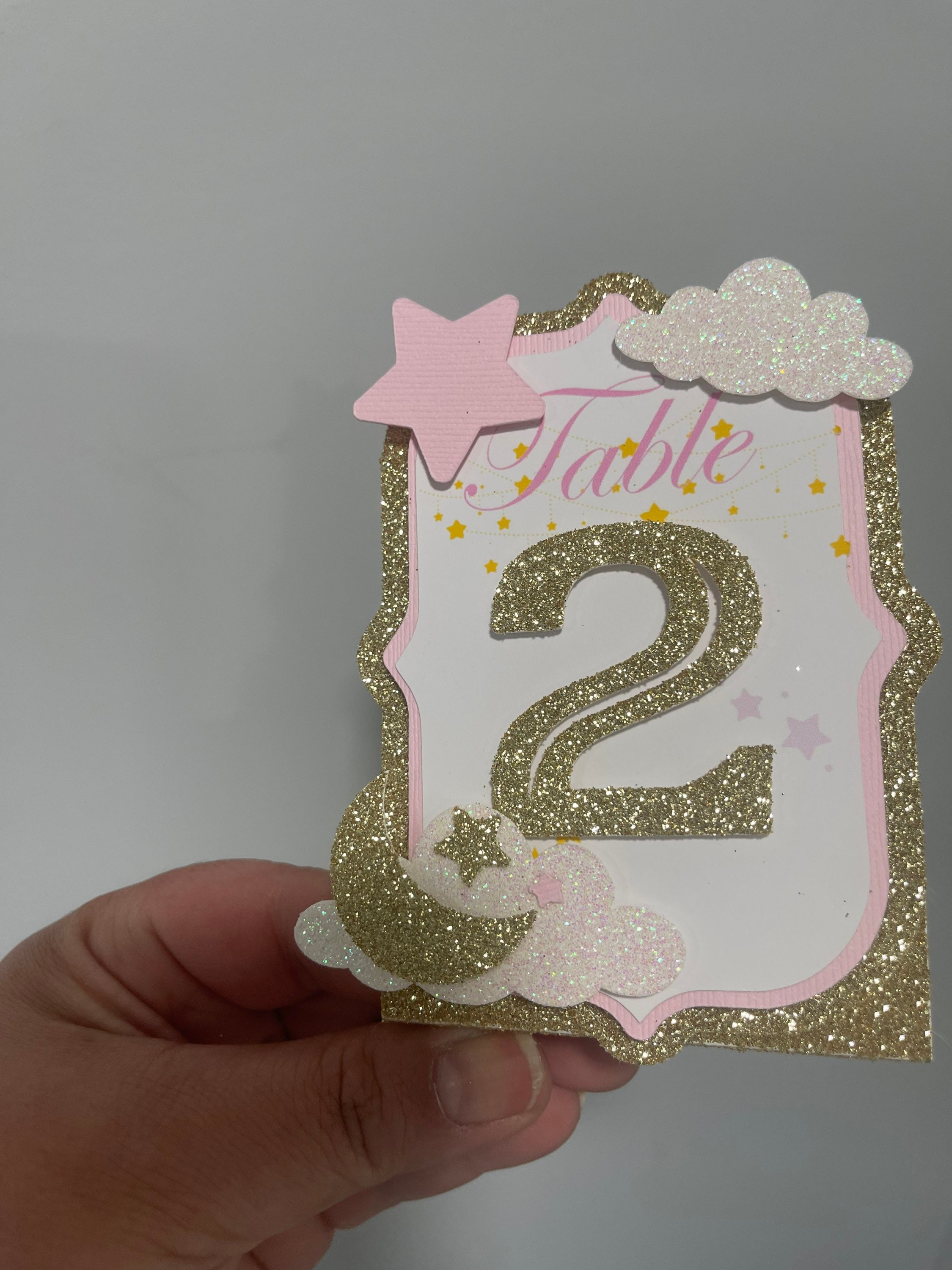 Twinkle Twinkle Little Star Table Number Twinkle Twinkle - Etsy