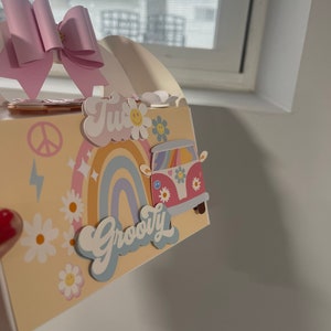 Groovy Party Favor Box, Groovy Treat Box, Two Groovy Birthday Box, One ...