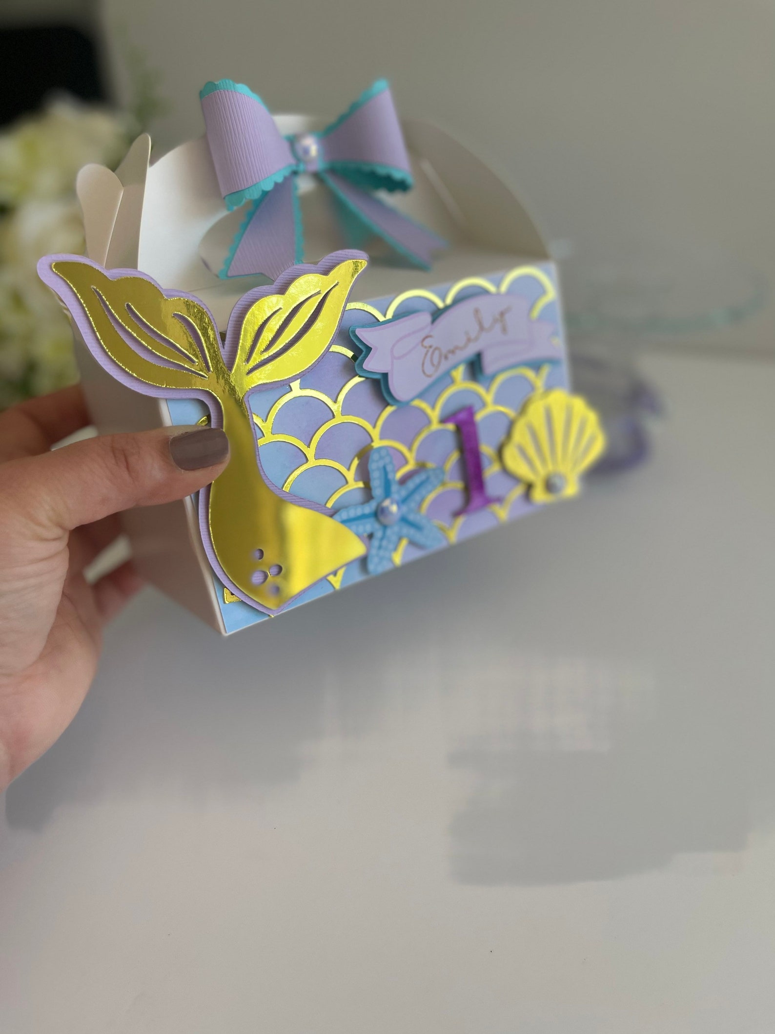 Mermaids Party Favor Box Mermaids Birthday Decorations - Etsy