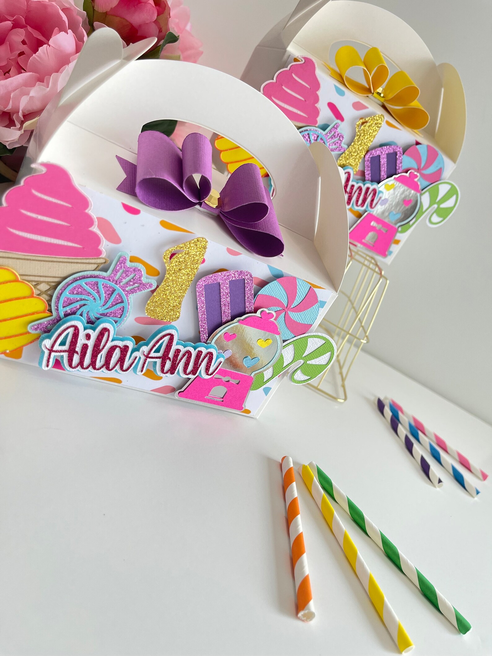 Candy Land Party Favor Box, Candy Land Birthday Decorations, Candy Land ...