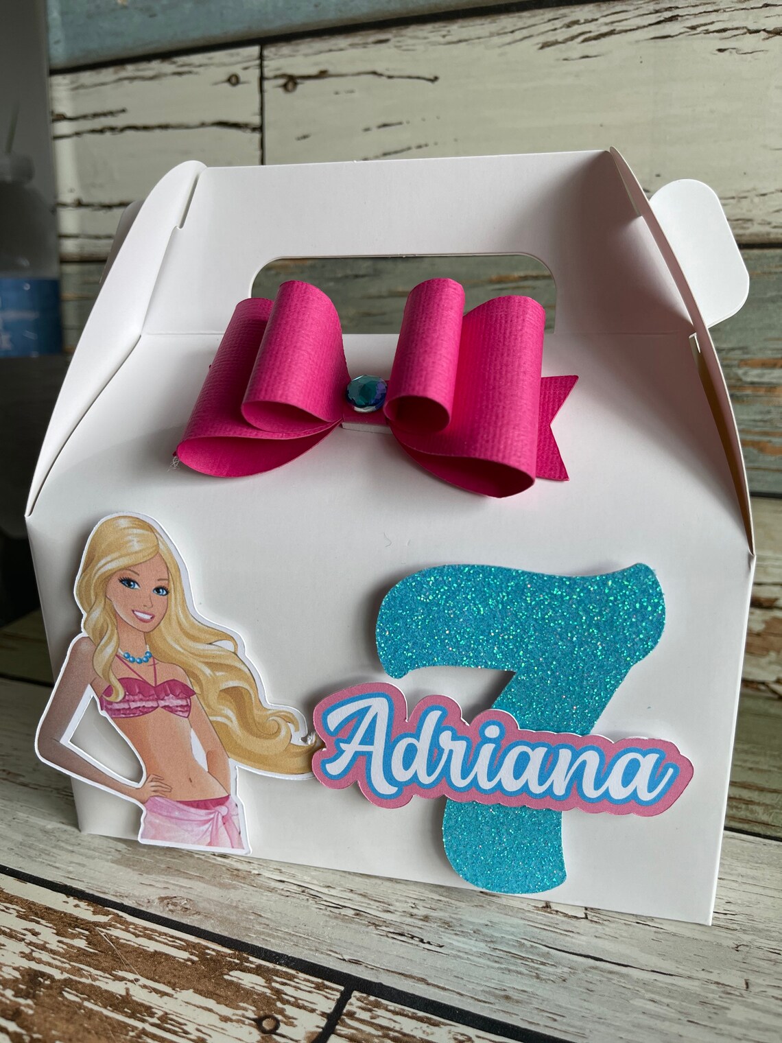 Barbie Beach Party Favor Box Barbie Beach Party Barbie Beach - Etsy
