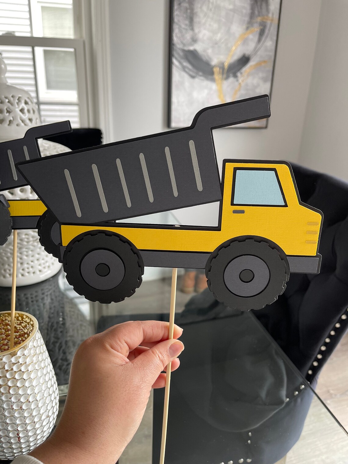 Construction Truck Cutouts, Construction Truck Party Decorations, Truck ...